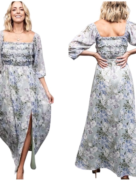 Baltic Born | Dresses | Baltic Born Florence Sage Floral Timeless ...